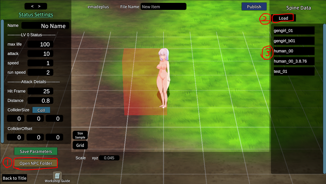 Workshop NPC – Emade Plus Official