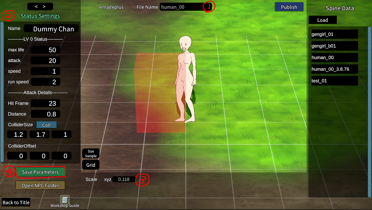 Workshop NPC – Emade Plus Official